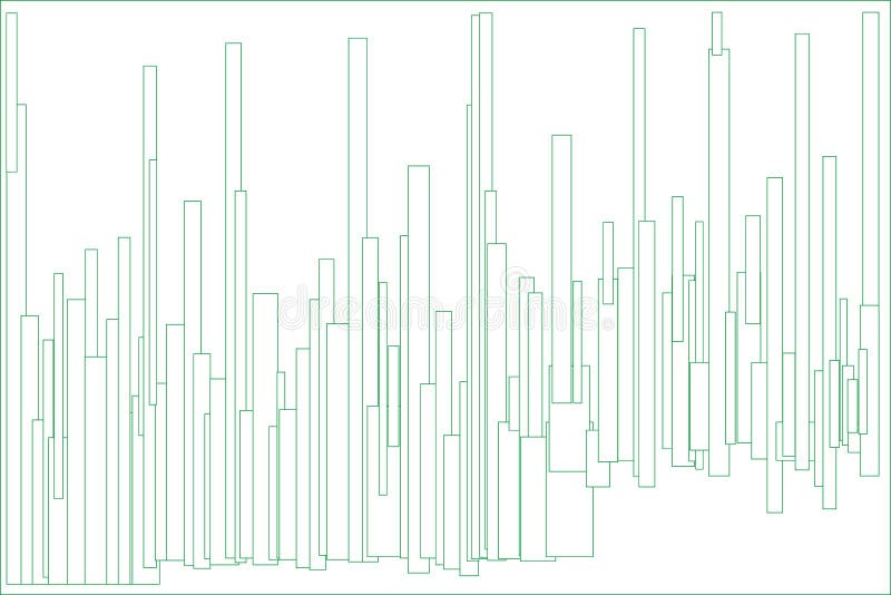 Green Outline Background stock vector. Illustration of backdrop - 72429520