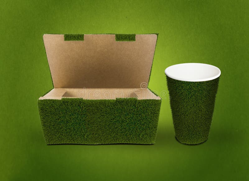 Green packaging stock image. Image of carbon, plastic - 78070959