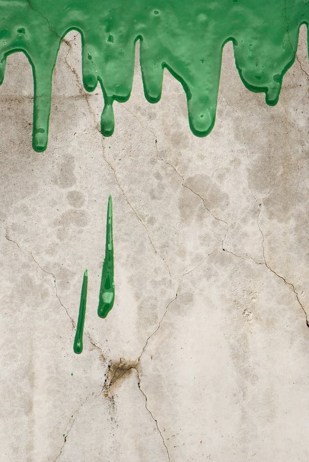 Green paint pouring stock illustration. Illustration of antique - 10374904