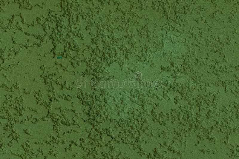 Green Paint on Rough Plaster Wall Surface Solid Abstract Stucco Pattern Background Texture Stock ...