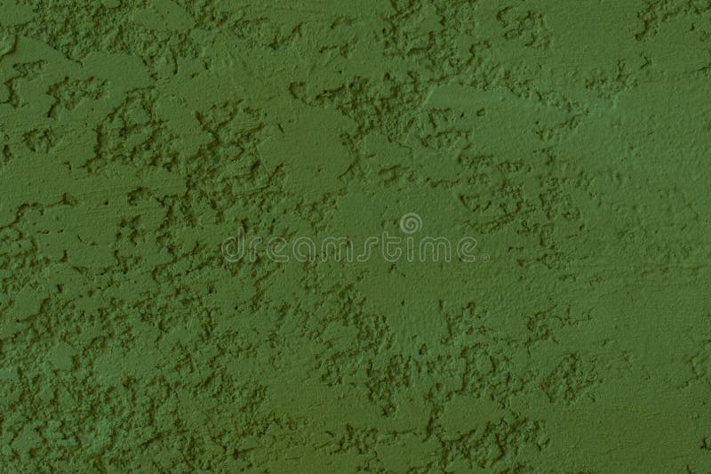 Green Paint Rough Plaster Wall Surface Solid Abstract Stucco Pattern ...