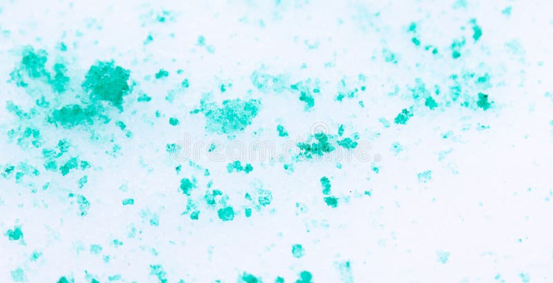 Green Paint on the Snow in Winter Stock Photo - Image of winter, paint ...