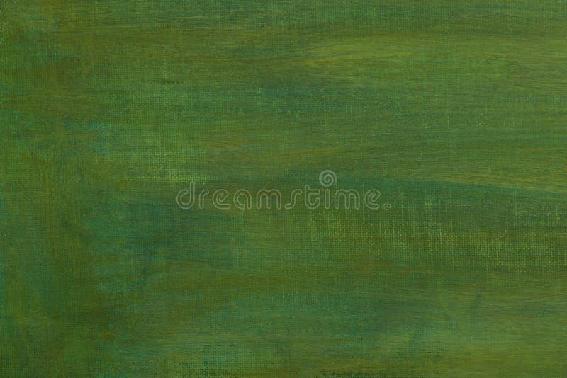Green Painted Artistic Canvas Stock Photo - Image of closeup, color ...