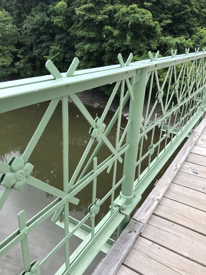 Iron Bridge Railing stock photo. Image of iron, railing - 153411910