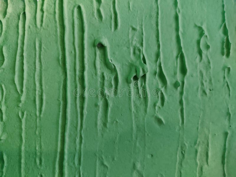 Green Painted Wall, Decorative Plaster with Place for Text Stock Image ...
