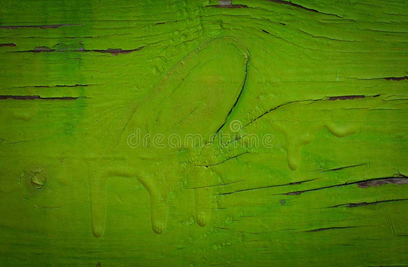 Green Painted Wood Texture and Background Stock Image - Image of floor ...