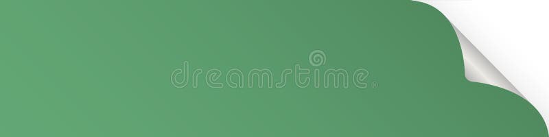 Green Banner with Place for Text on White Background Stock Vector ...
