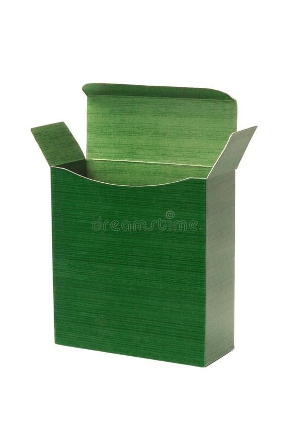 Green Paper Box stock photo. Image of decoration, green - 24200072