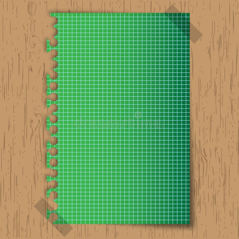 Green paper graph stock illustration. Illustration of organizer - 22742441