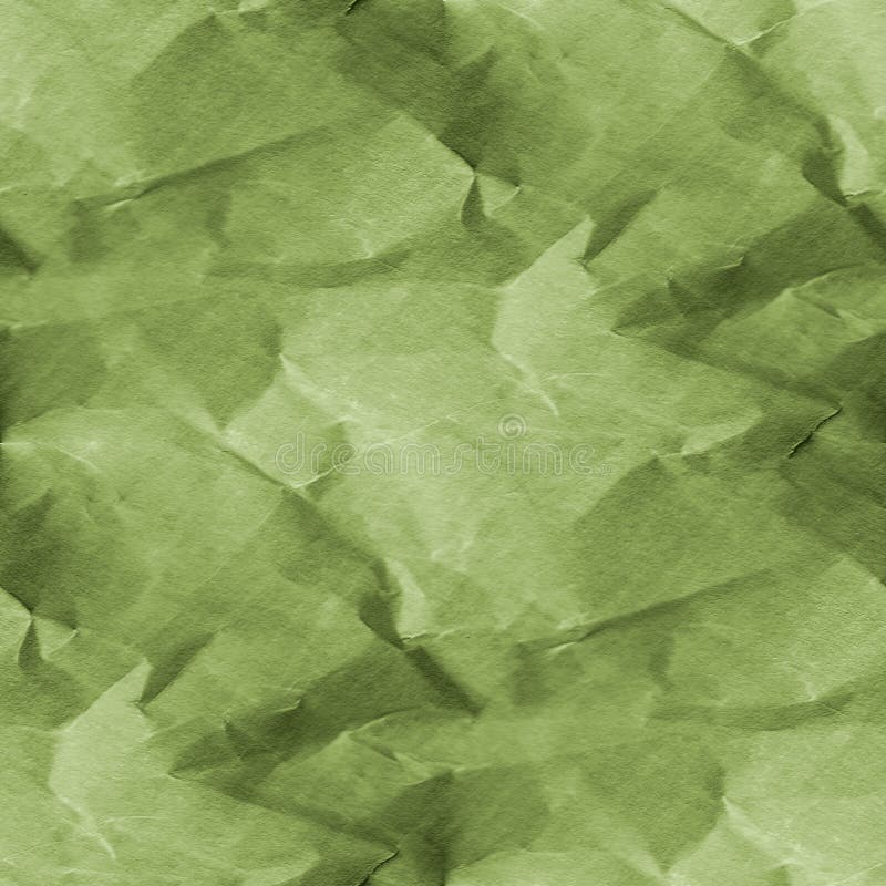 Green Paper - Seamless Texture Stock Image - Image of edges, creased ...