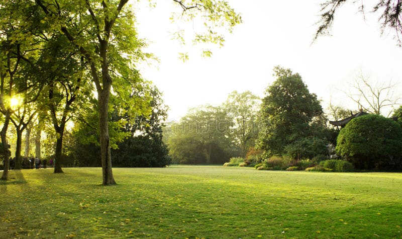 Green Park stock photo. Image of clouds, colorful, nature - 46135030