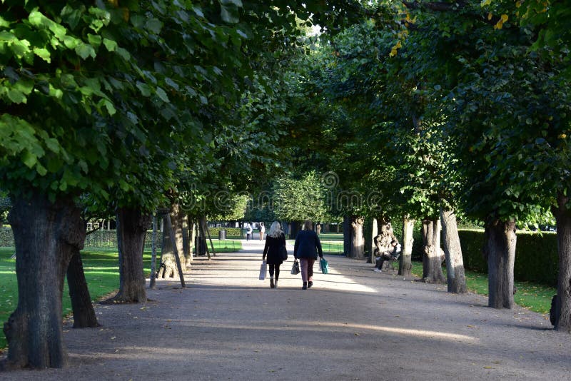 Green Park Path in Copenhagen Denmark Editorial Photo - Image of park ...