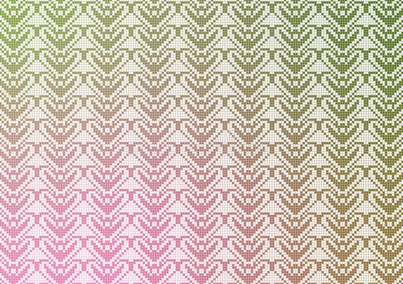 Green Pattern Art Weaving Tradition Aztec Line Graphics Background ...