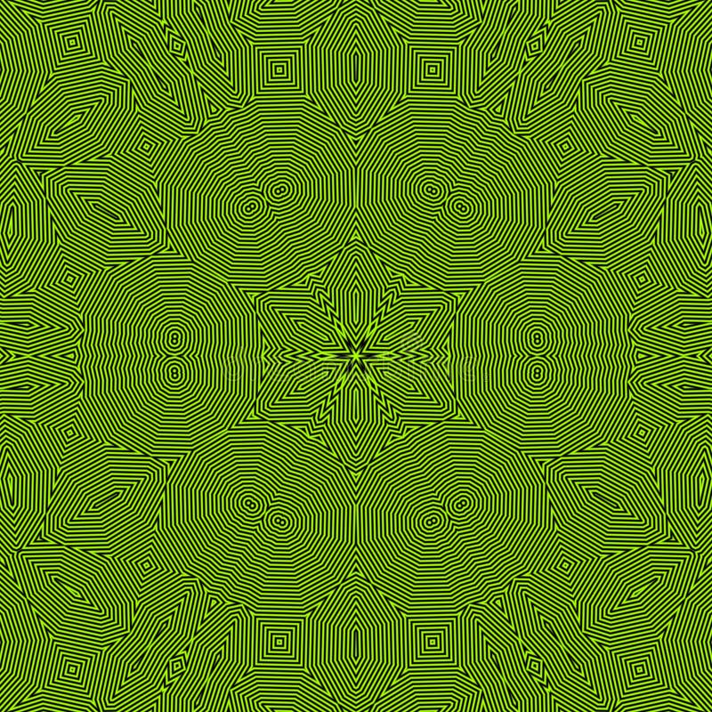 Green (pattern) design. stock illustration. Illustration of number ...