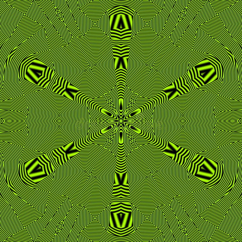 Green (pattern) design. stock illustration. Illustration of number ...