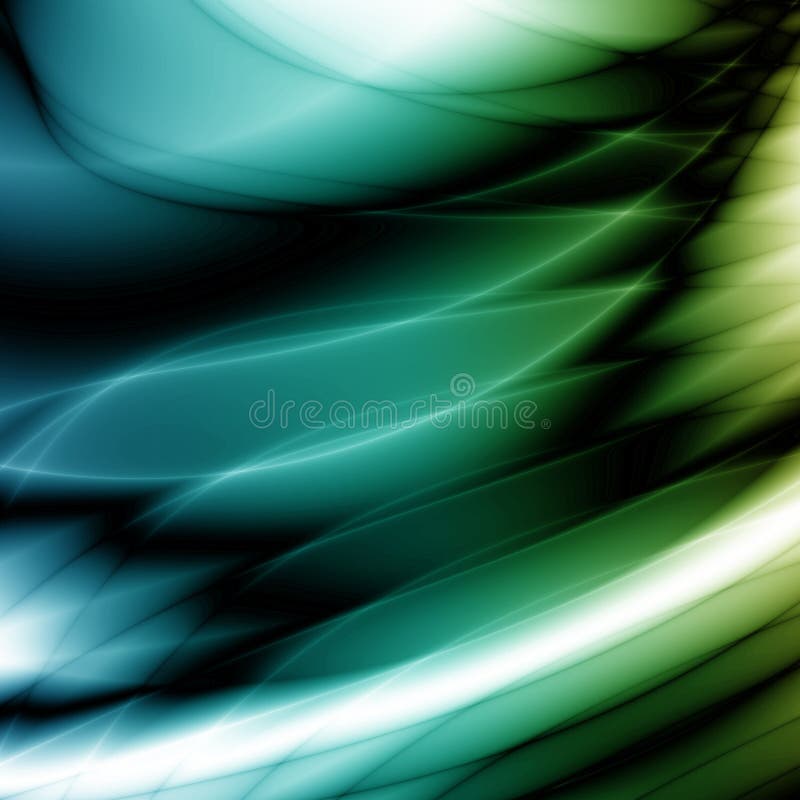 Green Pattern Sky Abstract Wallpaper Stock Illustration - Illustration ...
