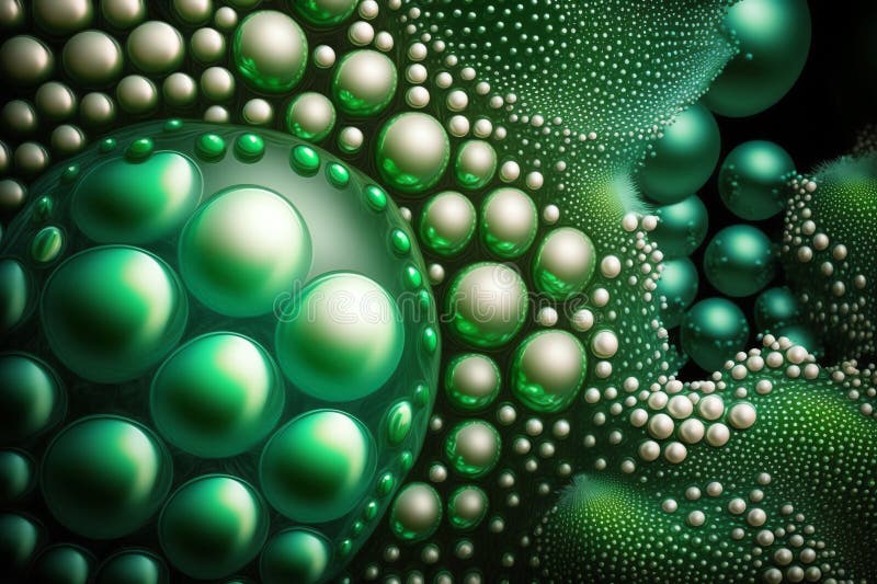 Green Pearl Background. Color Bubbles. Pearl Background Stock ...