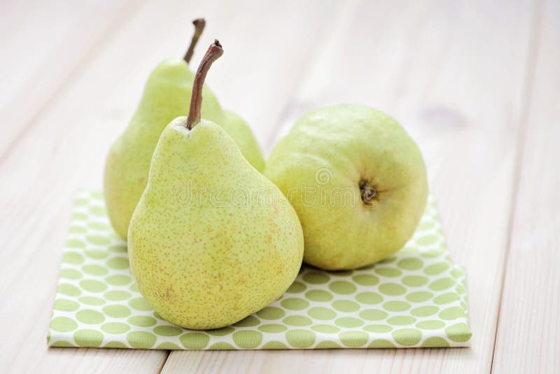 Green pears stock photo. Image of pear, calorie, fruits - 42494142