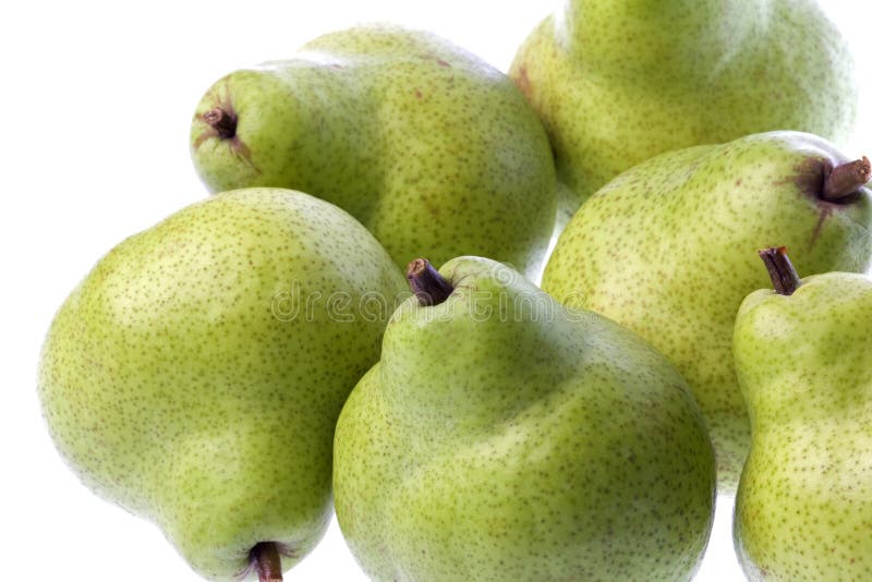 Ripe Green Pears stock photo. Image of studio, fresh, pears - 6930140