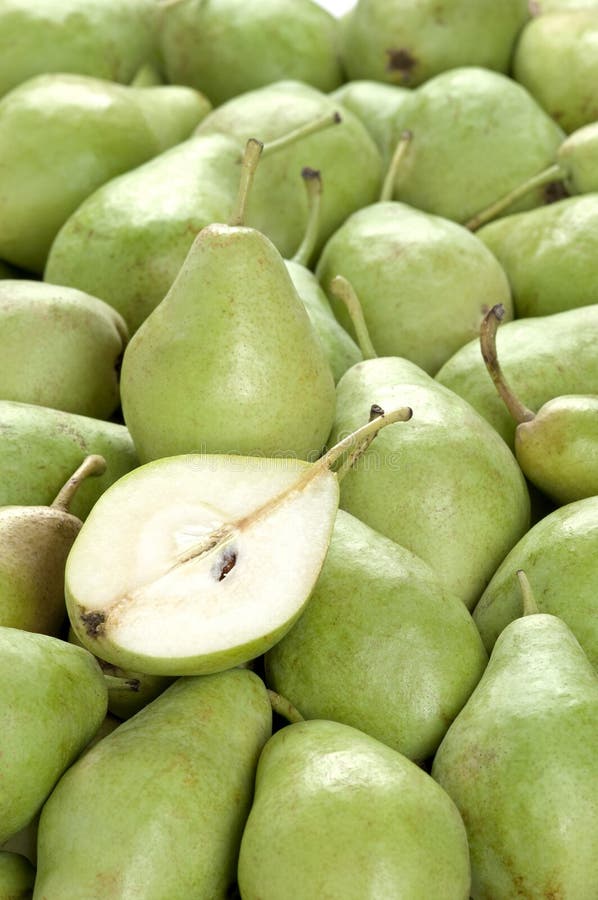 Green pears stock photo. Image of pear, closeup, organic - 86021676