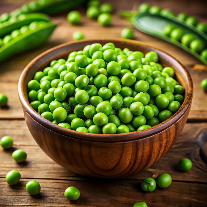 Green-peas in the busket stock image. Image of nature - 338092855