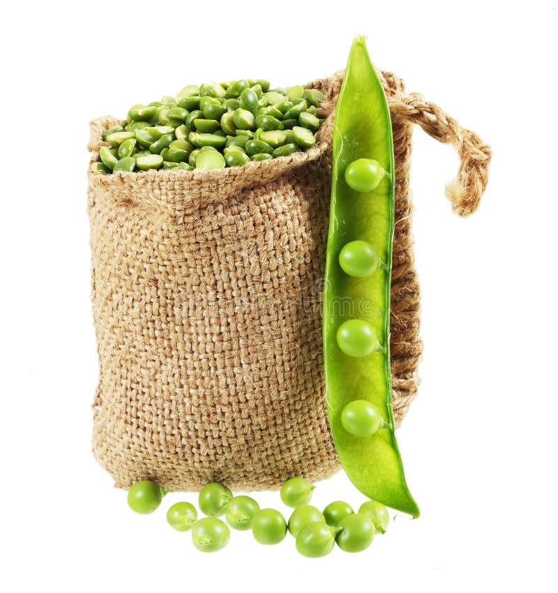 Peas in a sack stock photo. Image of traditional, grits - 68648656