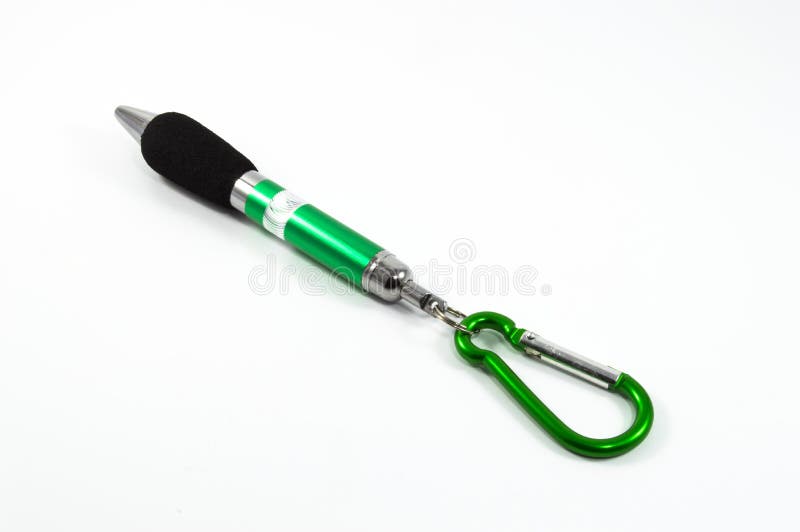 Green Pen - Isolated on White Background Stock Photo - Image of white ...
