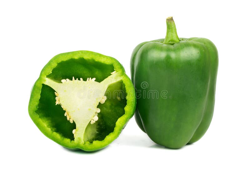 Half of pepper on a table stock photo. Image of ingredient - 76118204