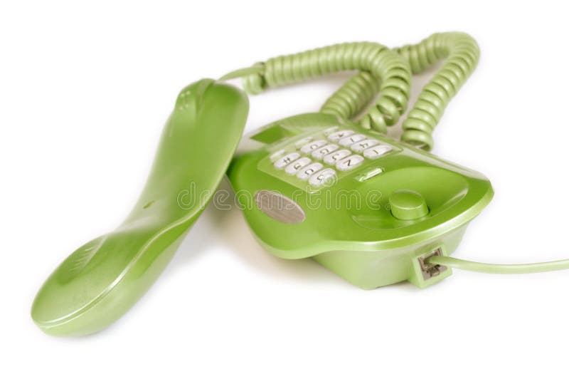 Green phone stock photo. Image of telephone, business - 5963768