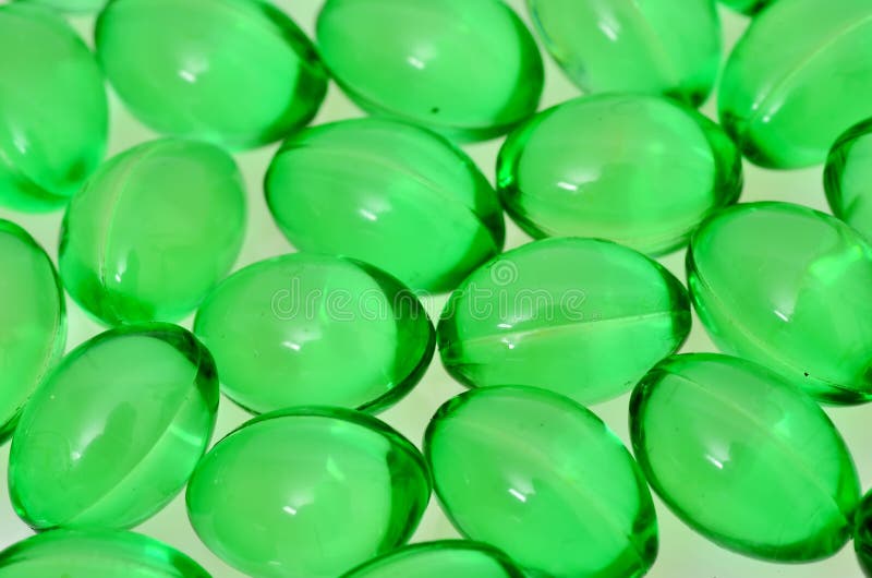 Green pills stock image. Image of macro, capsule, doctor - 31065061