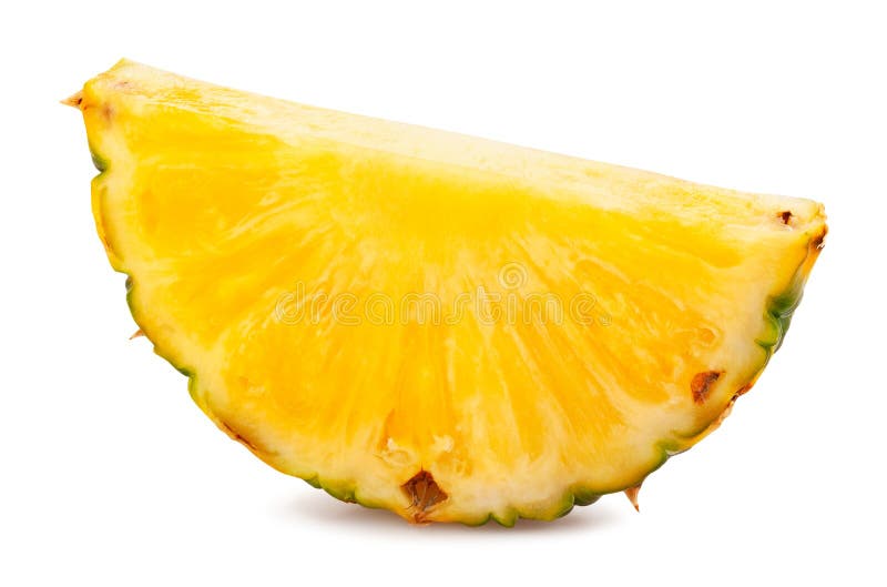 Green pineapple stock photo. Image of clipping, sliced - 164676914