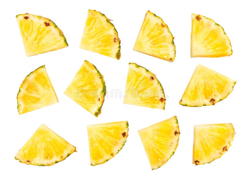 Green pineapple stock photo. Image of sliced, juicy - 164676932