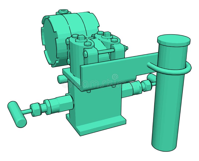 Green Pipes, Illustration, Vector Stock Vector - Illustration of plant ...