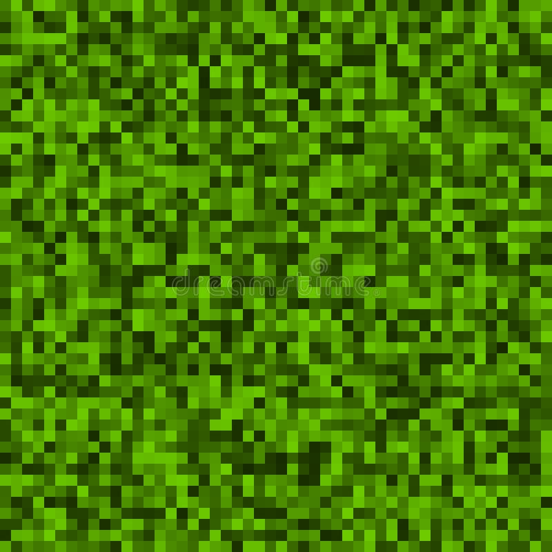 Green Pixel Brochure Background Stock Illustration - Illustration of ...