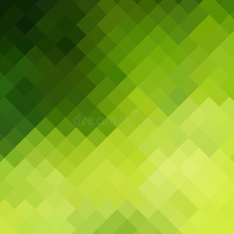 Green Pixel Background. Vector Template for a Presentation. Eps 10 ...