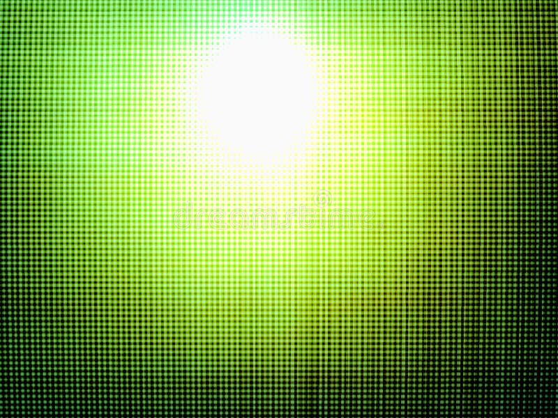 Green Pixel Dotted Glowing Illustration Background Stock Illustration ...