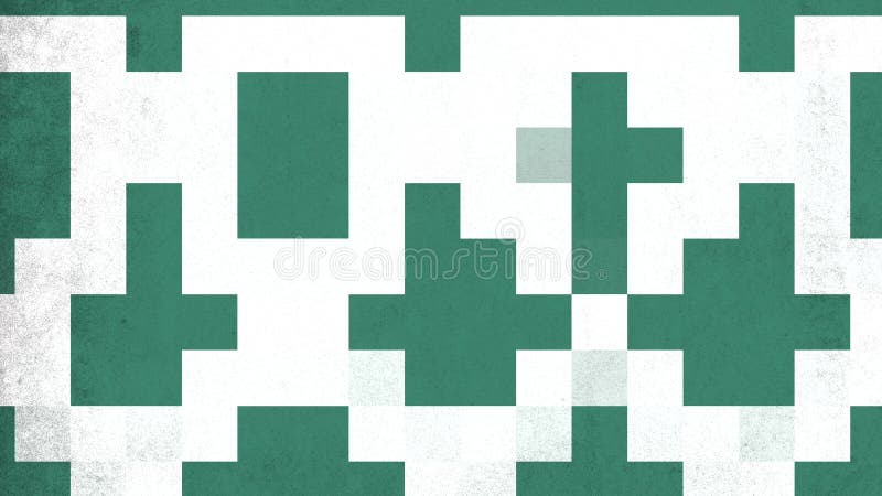 Green Pixels Pattern in 8 Bit on Black Gradient Stock Video - Video of ...