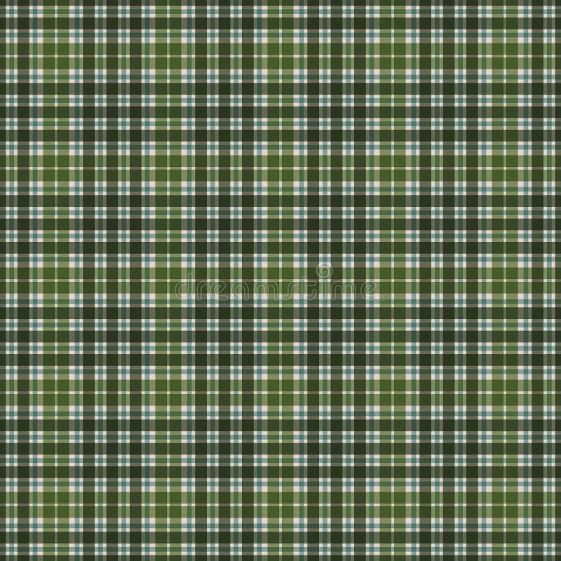 Green Plaid Seamless Pattern Stock Vector - Illustration of checked ...