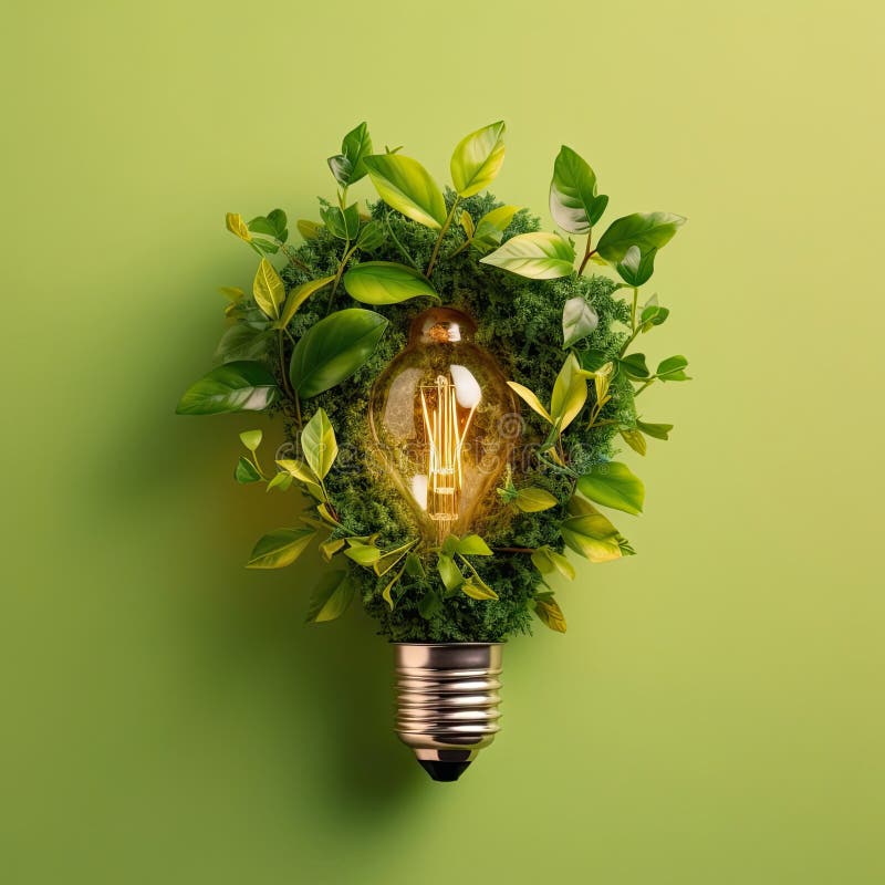 Green planet concept stock illustration. Illustration of society ...