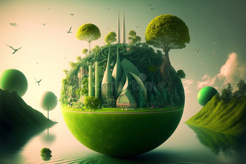 Green Planet - Eco Environmentally Friendly Lifestyle in Harmony with ...