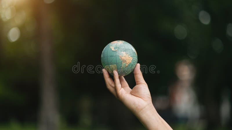 Green Planet in Your Hand Save Earth. Environmental and Energy Saving ...