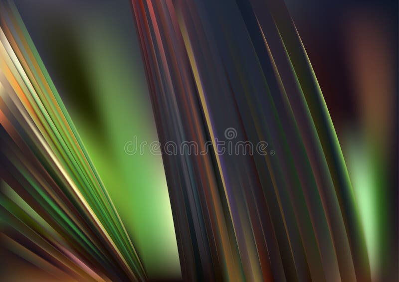 Green Plant Multicolor Background Vector Illustration Design Stock ...