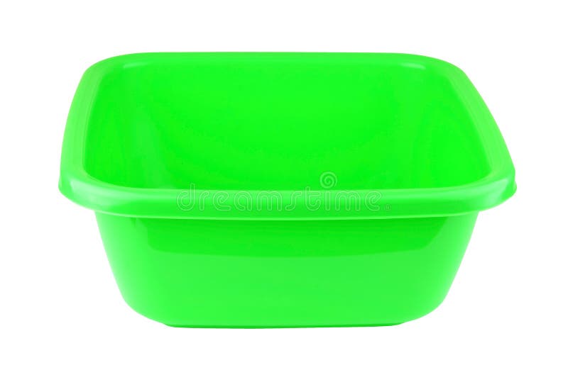 Green plastic basin stock photo. Image of bowl, basinful - 117759834