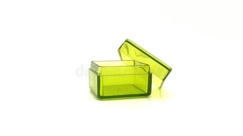 Green plastic box stock photo. Image of square, cube - 85998150