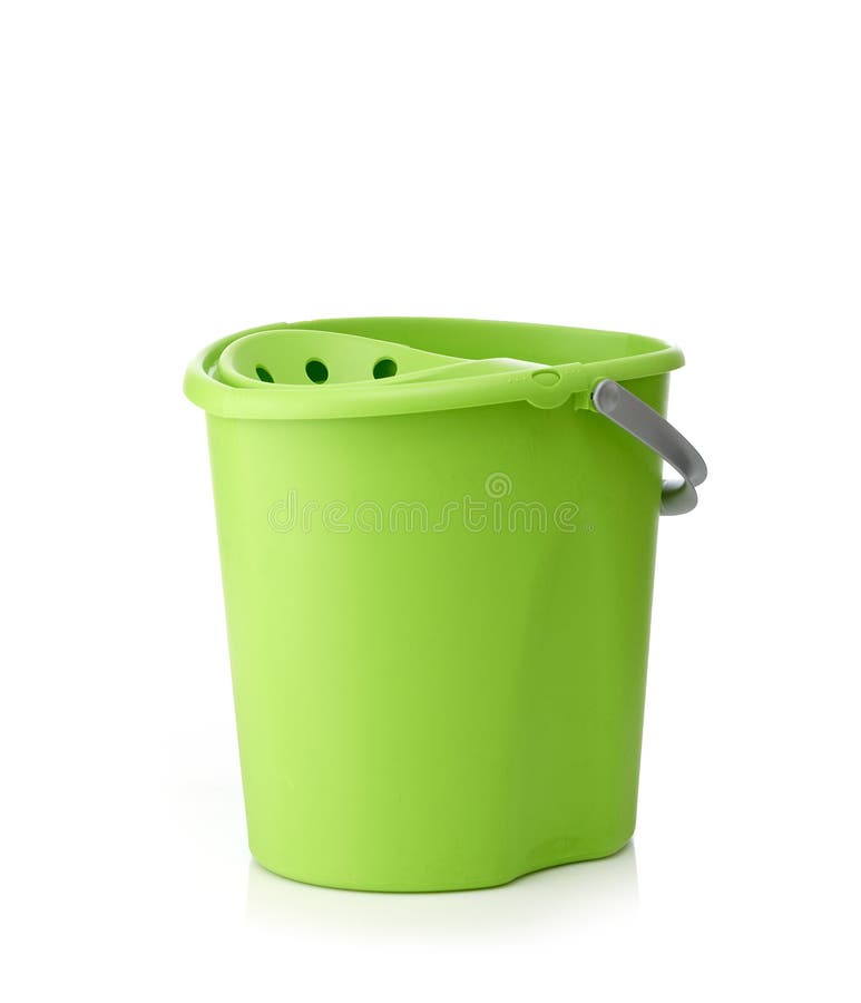 Green plastic bucket stock photo. Image of merchandise - 23561682