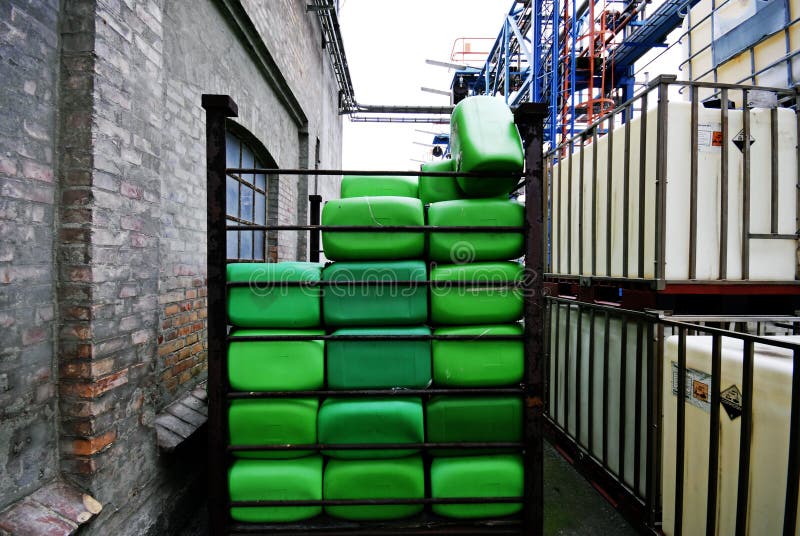 Green plastic containers stock photo. Image of plastic - 30741004