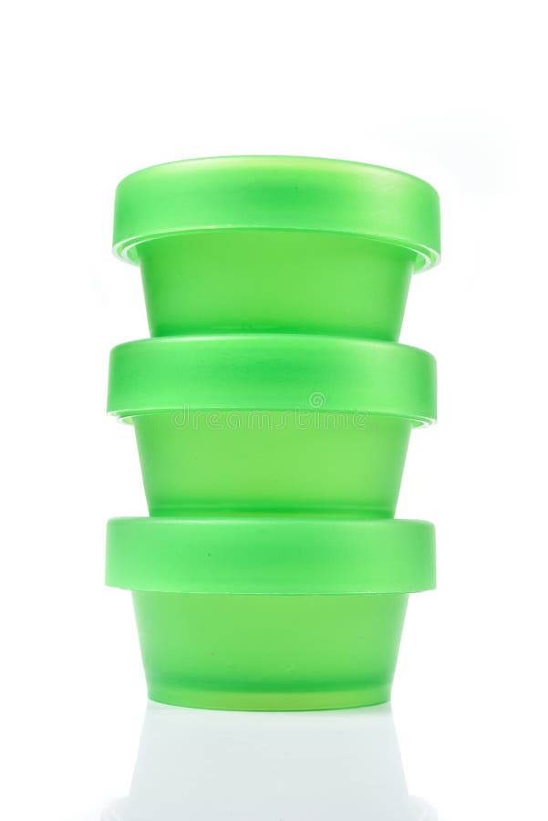 Green plastic cup stock photo. Image of sport, isolated - 70731418