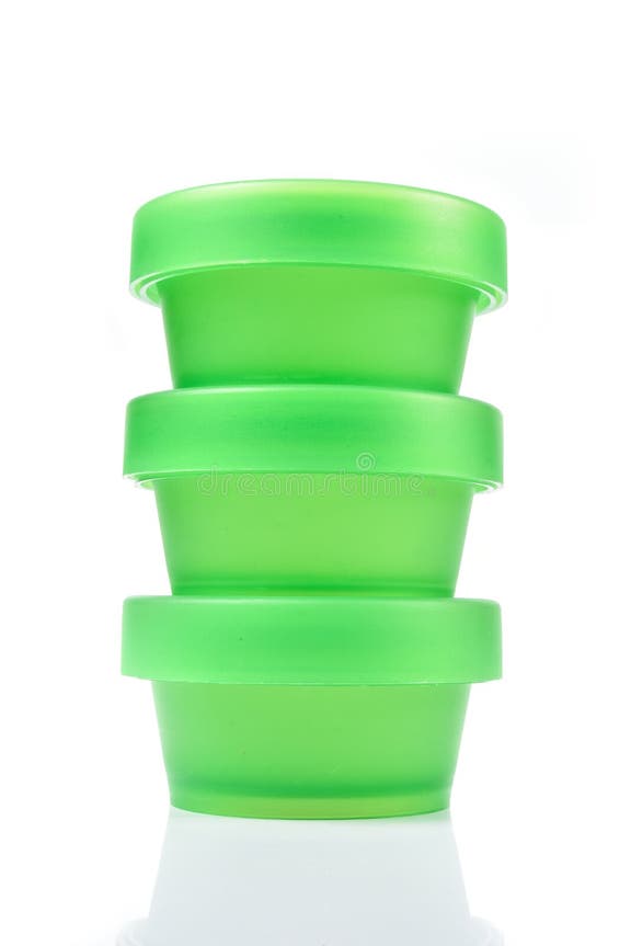 Green plastic cup stock photo. Image of sport, isolated - 70731418