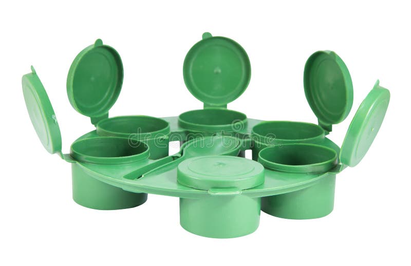 Green Plastic Joint Boxes Set Clipping Path Stock Photos - Free ...