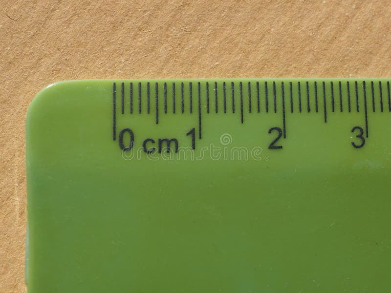 Green plastic metric ruler stock photo. Image of measure - 110049360